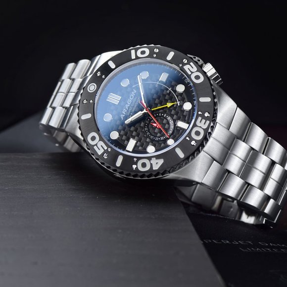 ARAGON | Accessories | Aragon Power Reserve Indicator Watch Automatic ...
